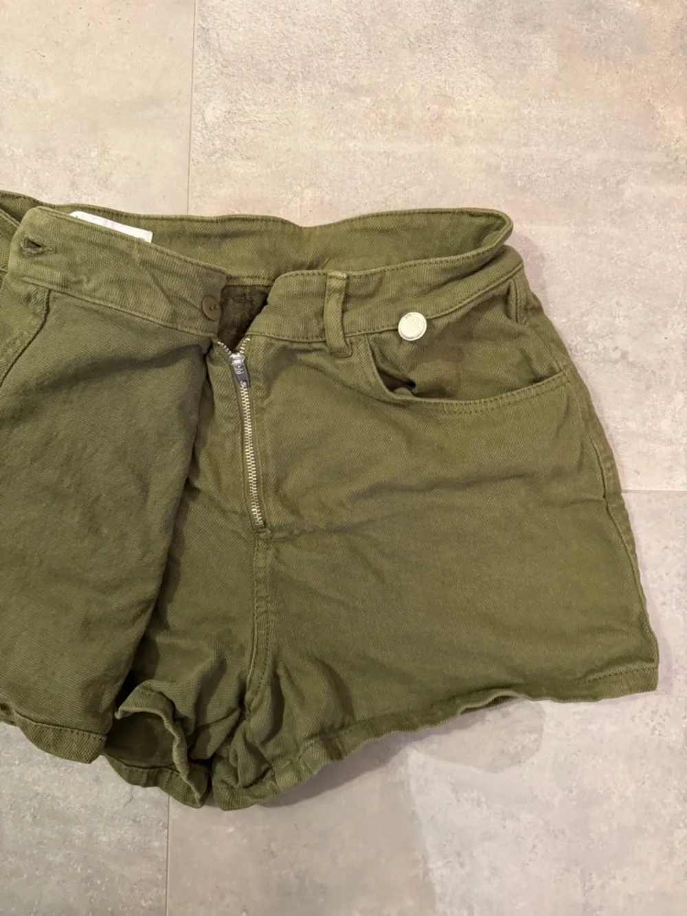 Zara | Shorts | Zara Olive Utility Skort S | Poshmark